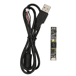 Mini USB Camera Board, Compact 2MP USB Camera Module HD 1080P 60fps PCB Ultrathin with Microphone for Computer