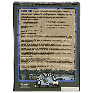 Down to Earth All Natural Acid Mix Fertilizer 4-3-6, 5 lb