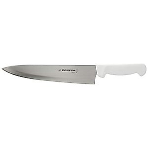 Dexter Russell Cutlery 31601-We-1 Dexter Russell P94802 Basics 10" Cooks Knife w/White Handle