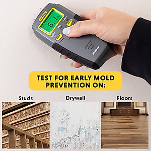 FLIR ONE Gen 3 - Android - Thermal Camera for Smart Phones - with MSX Image Enhancement Technology & General Tools MMD4E Digital Moisture Meter, Water Leak Detector, Moisture Tester, Pin Type