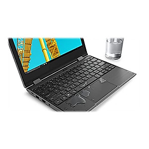 Lenovo 2022 300e 11.6in 2-in-1 Touchscreen (AMD Processor, 4GB RAM, 64GB Storage, Stylus, Webcam), Ruggedized & Water Resistant, Flip Convertible Home & Education Laptop, FD Pen, Windows 10 Pro