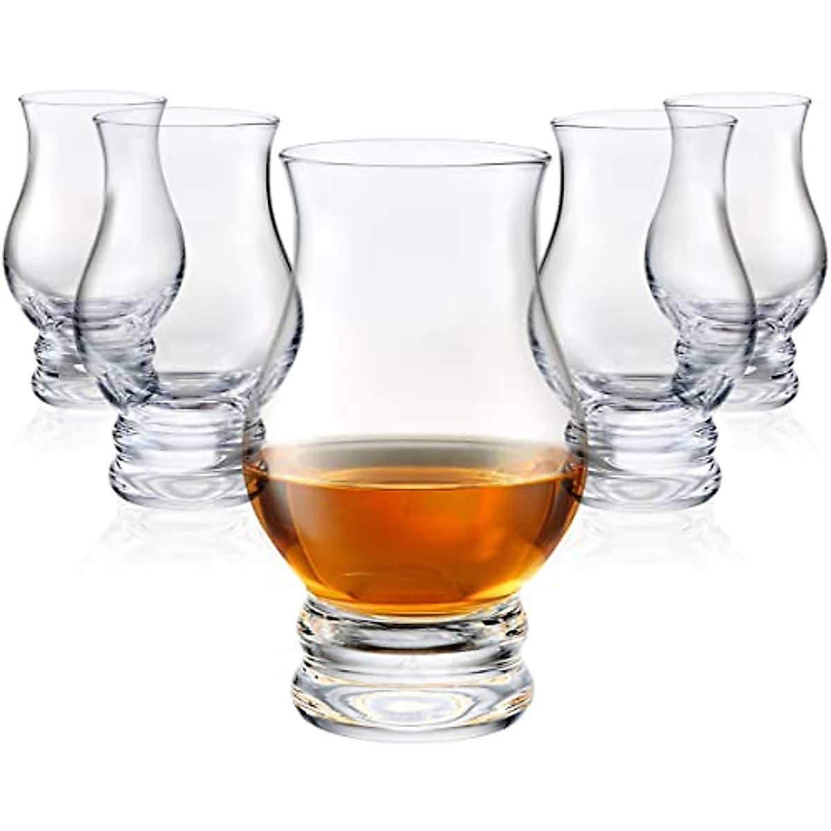 Whiskey glasses Set of 6 - Sake Sets, Clear Shot Glasses Bar Set, Old ...