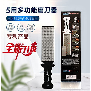 Emery whetstones can be used in kitchen knife sets, steak knives, santoku knives, sushi knives, cleavers, scissors, chisels.