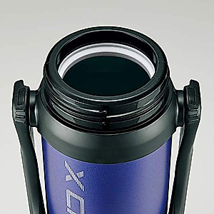 Zojirushi SD-BD20-BP20-BP2060ml Water Bottle, Direct Drinking, Sports Type, Stainless Steel Jug Bottle, 0.6 gal (2.06 L), Pink Black