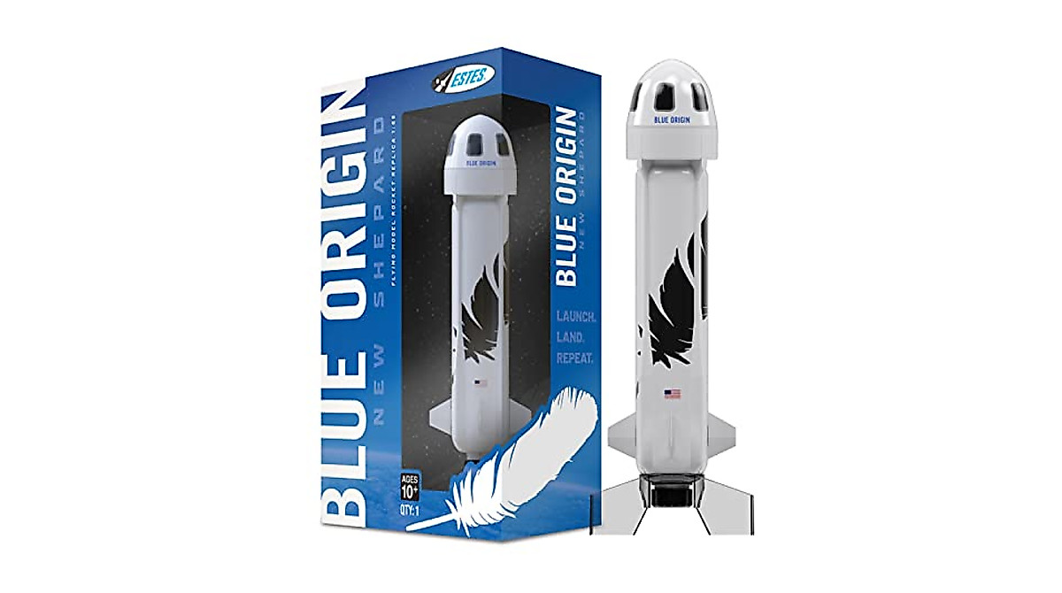Estes Blue Origin New Shepard Model Rocket Kit - Beginner