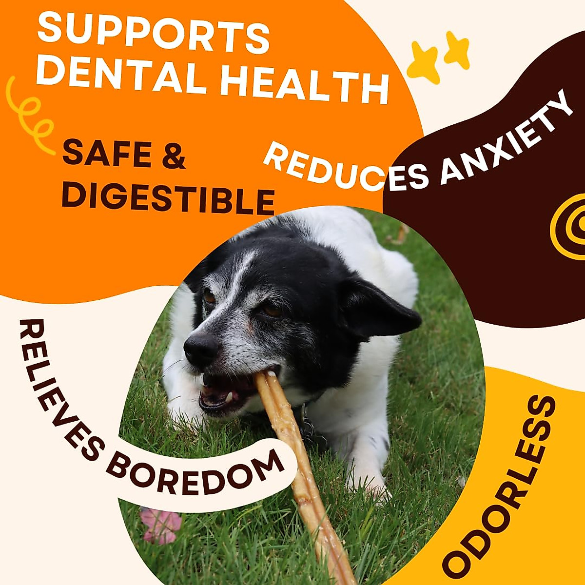 EXQUISITE PETS 12" Bully Sticks 3lb Bag Bulk 100% Brazilian Bull Pizzle Odorless Long Lasting No Grains or Rawhide Helps Relive Pet Boredom All Natural Dog Treats Wholesale Agressive Chewers