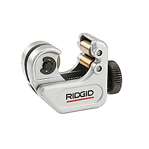 RIDGID 32975 Model 103 Close Quarters 1/8" To 5/8" Copper, Aluminum, Brass, And Plastic Tubing Compact Cutter