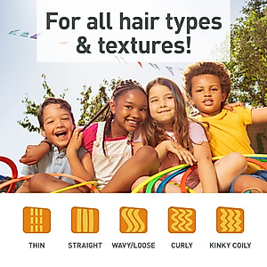 FuzzyDuck Kids Conditioner, All Hair Types, Moisturizer, made w/Aloe, Sea Botanicals & Honey that reduces Frizz, increases Moisture Content & Manageability for Smooth & Silky Hair-Citrus Medley, 8oz