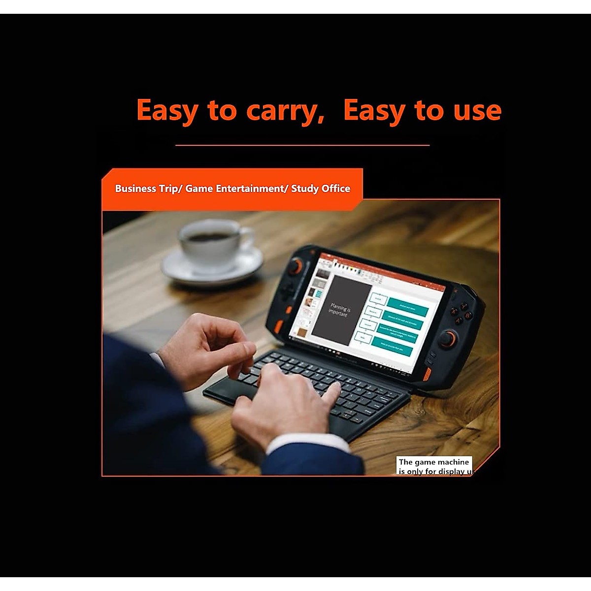 YBEST External Magnetic Suction Keyboard for OnexPlayer Handheld Game Console