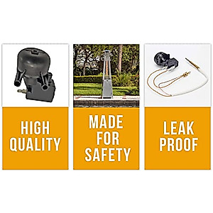 Fire Sense 61968 Regular Tilt Switch Patio Heater Replacement Part Accessories for Tip Over Protection, Impact Protection & Flame Out Protection with Automatic Shut Off Feature