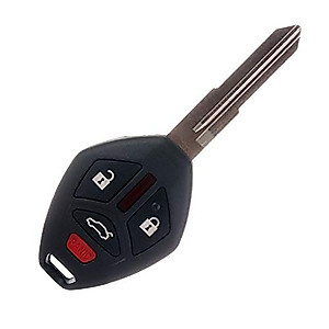 OCPTY 1X Flip Key Entry Remote Control Entry Remote Key Fob Transponder Ignition Key for 07 08 09 10 11 12 for Mitsubishi Eclipse Galant OUCG8D620MA OUCG8D-620M-A 850G-G8D620MA