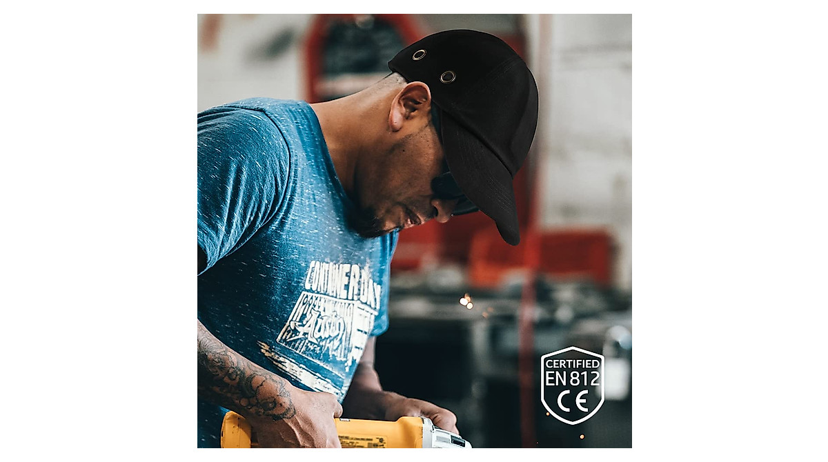 Lightweight Safety Bump Cap - Stylish Head Protection Hat