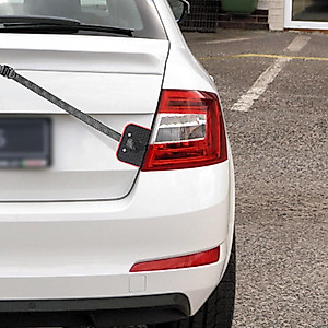 CFGROW Car Scratch Protector for Trunk Bike Rack, Anti-Scratch Anti-Collision Non-Slip Pads, Car Tire Pattern Non-Slip and Paint Protective Pads, Bike Car Rack Accessories (Black, 8)