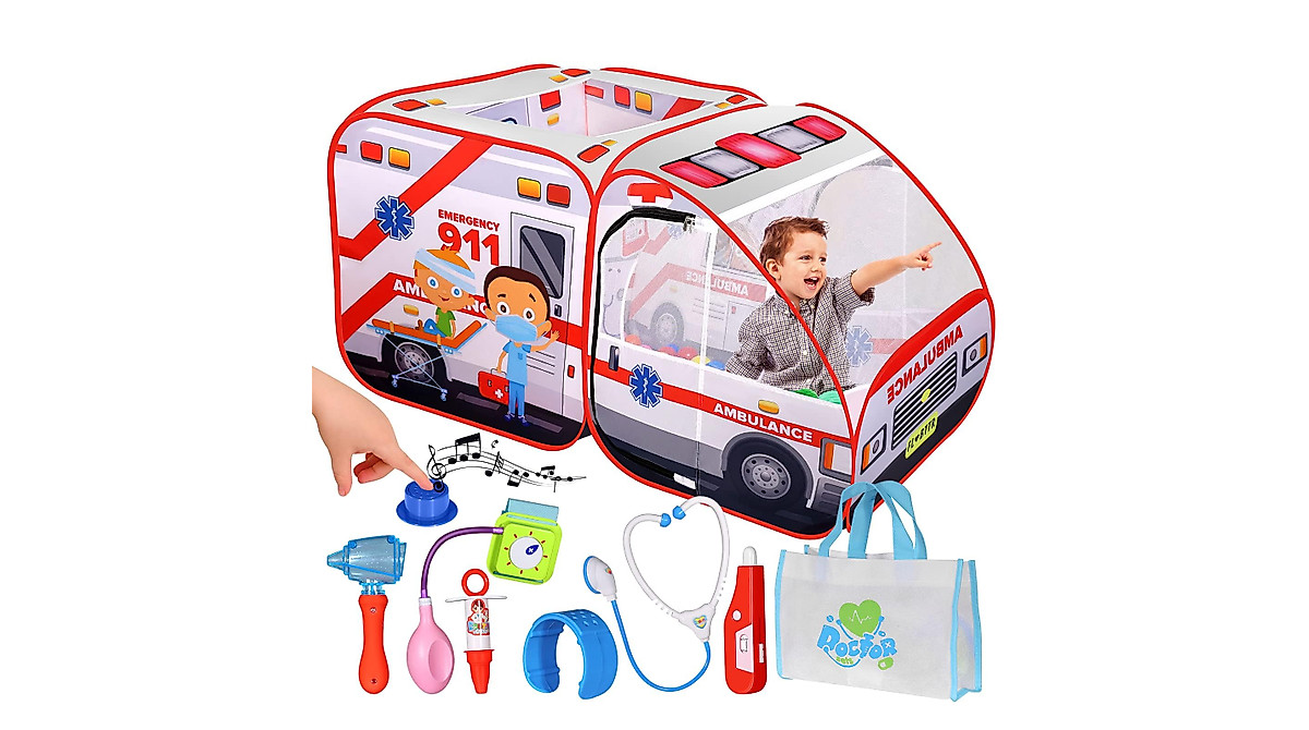 Ambulance Play Tent for Toddlers – Fun & Imaginative Adventure