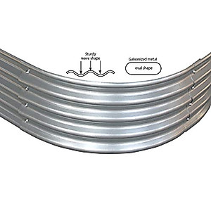 9 ft x 3 ft Raised Garden Bed Metal Elevated Planter for Vegetable Flower Herb (2pk)