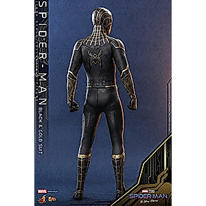 Hot Toys 1:6 Spider-Man Black & Gold Suit - Spider-Man: No Way Home
