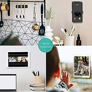 OQTIQ [2 Pack] Magnetic Phone Car Mount, Phone Magnet for Car, Universal Stick On Rectangle Flat Dashboard Car Phone Magnet Mount for Cell Phones and Mini Tablets (Rectangle Flat)