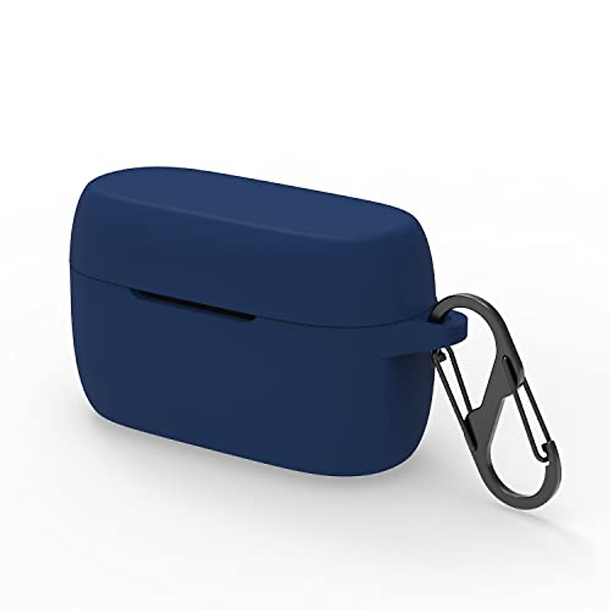 METEQI Shockproof Protective Silicone Cover Compatible with Jabra Elite 3 (Navy Blue)