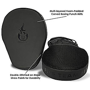 Fire Team Fit Focus Mitts (Black)
