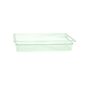 Excellante 849851006942 Deep Polycarbonate Food Pan, 4", Full Size
