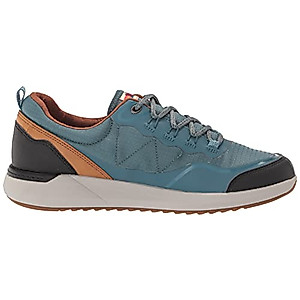 Cobb Hill Women's Skylar Mesh Lace Walking Shoe, Teal Waterproof, 7