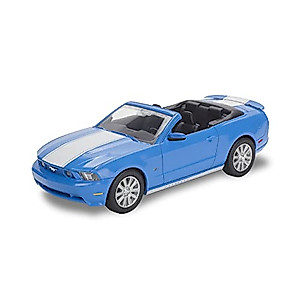 Revell 85-1242 2010 Ford Mustang Model Car Kit 1:25 Scale 43-Piece Skill Level 2 Plastic Easy-Click Model Building Kit, Blue