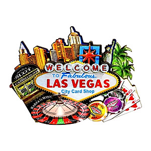 Las Vegas Refrigerator Magnet Souvenir