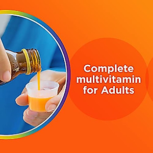 Centrum Liquid Multivitamin for Adults, Multivitamin/Multimineral Supplement with B Vitamins and Antioxidants, Citrus Flavor - 8 Fl Oz