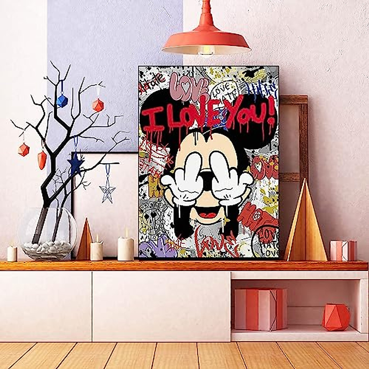 RYMILIE Diamond Painting Kits for Adults - Cartoon DIY 5D Diamond Art Kits Full Drill Diamond Dots Paintings with Diamonds Gem Art and Crafts Home Decor 12x16inch