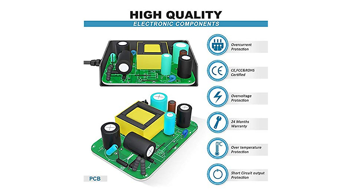 6V AC Power Adapter for iTouchless Trash Cans | Reliable & Durable