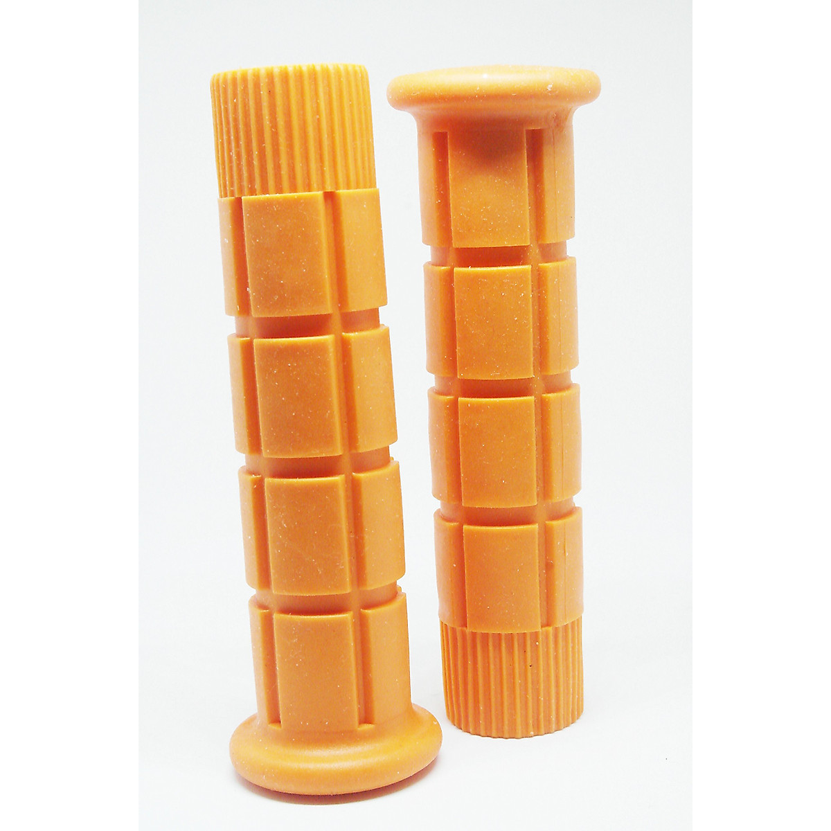 Muzglobal Handlebar End Grips Road Mountain Bike Bicycle Soft Rubber (Orange)