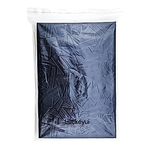 Luckeyui 12 Pairs Cufflinks Set Gifts for Men Vintage Wedding Tuxedo Shirt Cuff Links Silver & Black