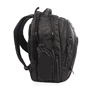 Perry Ellis M200 Business Laptop Backpack, Black, One Size