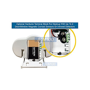 Mini Portable Motion Alarm System for Home Security