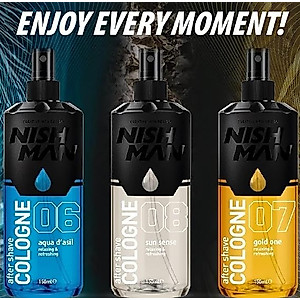 nishman After Shave Cologne 01 Antarctica 400ml