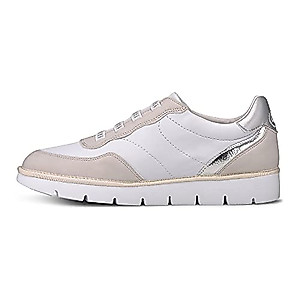 Bugatti Women's 431A2Q605550 Loafer, Beige White, Womens 10