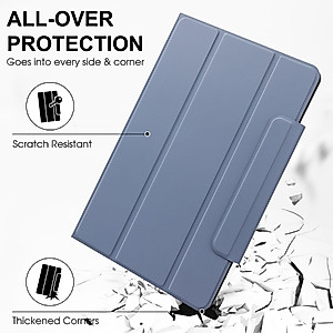 HoYiXi Universal Case for 10.1 inch Tablet,Protective Tablet Cover for 9 inch, Foldable Stand Folio Tablet Case for and More 9"-10.1" inch Tablet -Black