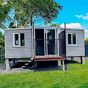 Factory Prices Prefab Foldable Houses Expand Container Home Tiny House 20/40ft Mobile Container House