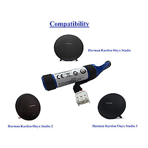 FIVO Replacement Battery for Harman Kardon Onyx Studio, Onyx Studio 2 and Onyx Studio 3 Wireless Bluetooth Speaker, 3.7v 2600mAh