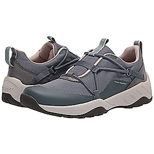 Rockport Women's XCS Spruce Peak Slip On Walking Shoe, Blue Water Resistant, 8.5