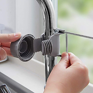 Clip On Faucet Storage Rack,Stainless Steel Faucet Towel Bar Kitchen Drying Rag Hanger Dishcloth Shelf Brush Sponge Holder Hook Sink Organizer