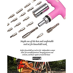 3/8'' Drive Universal Socket Tool Set 25-piece (A) and Magnetic Pickup Tool Set 5-piece (B)