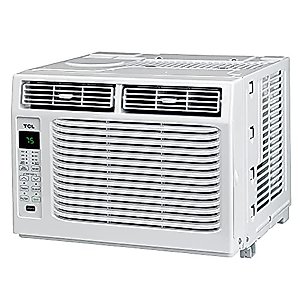TCL 6W9ER1-A Smart App & Voice Control Window Air Conditioner, 6,000 BTU, White