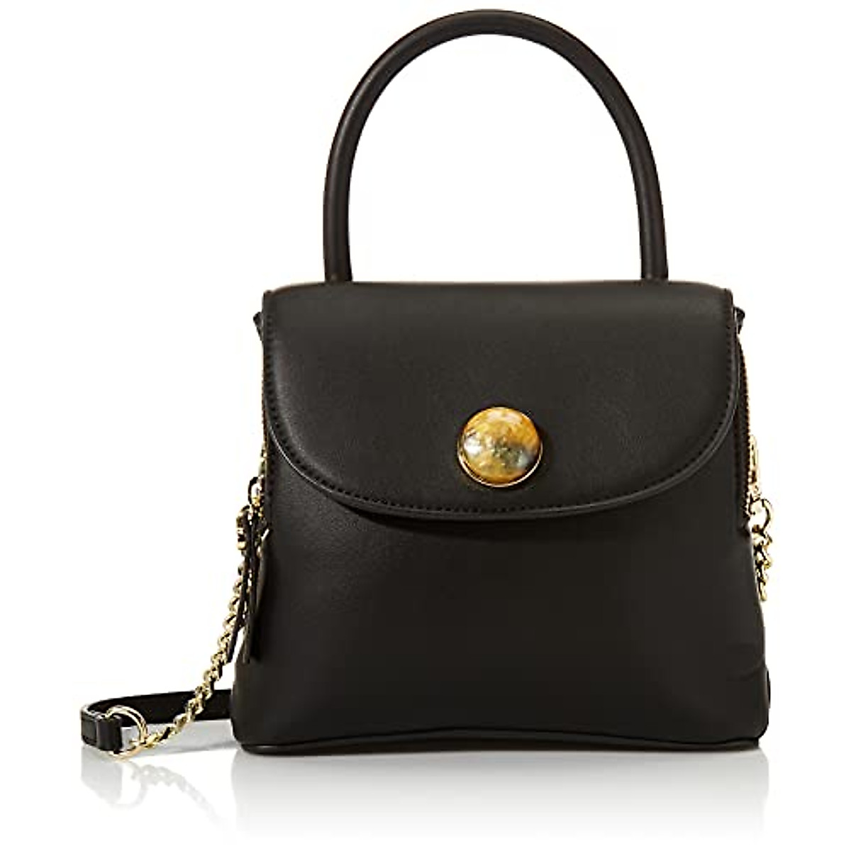 Naturalizer womens MODERNIST TOP HANDLE, Black, Small US