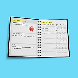 F*ck Cancer Undated Planner: A 52-Week Motivational Organizer and Get Well Gift for Cancer Patients and Caregivers