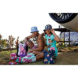 Vibe Hydration Pack Backpack with 2L Bladder for Women, Men, Teens, Kids - Sports, Outdoor, Running, Camping, Hiking, Festivals, Raves (Pineapple)