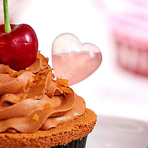 150pcs 4ml Plastic droppers pipettes,Plastic Pipette Heart-Shaped Plastic Squeeze Pipette,Suitable for Chocolate,Cake,Strawberry