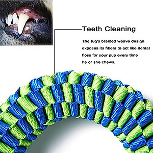 Dog Toys for Aggressive Chewers, Tug of War Dog Toy, Dog Teeth Cleaning Toy, Dog Rope Toys for Medium and Large Dogs