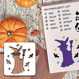 Set of 24 Christmas Holiday Stencils for Drawing or Painting on Wood, Paper, Vinyl or Plastic - Reusable Painting Stencil Sheets – Holiday Stencils for Decorating, Sign Making, Parties and Ornaments!