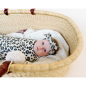 Copper Pearl Large Premium Knit Baby Swaddle Receiving Blanket Zara